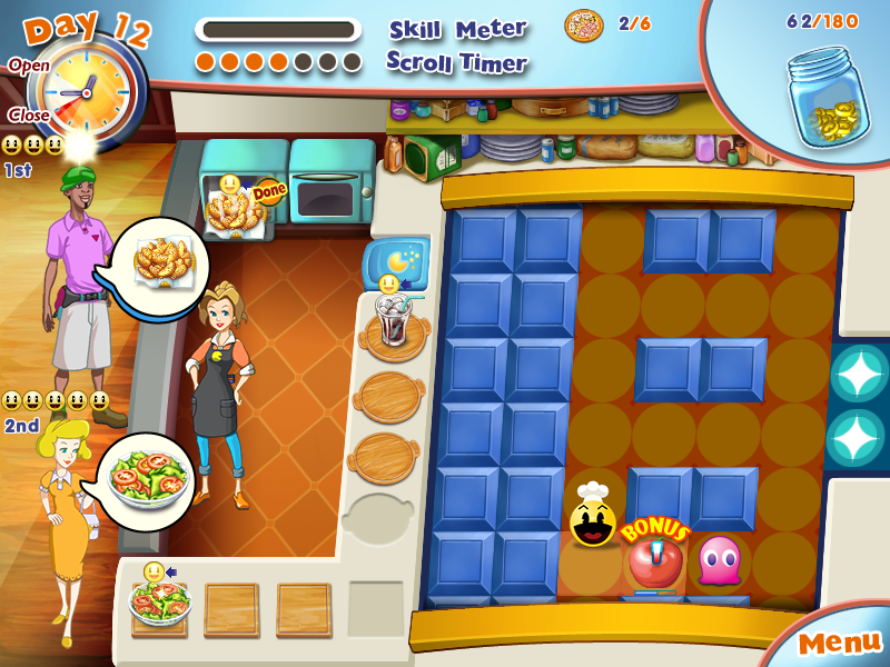 Screenshot of Pac-Man Pizza Parlor (Windows, 2010) - MobyGames