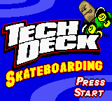 Tech Deck Skateboarding screenshots - MobyGames