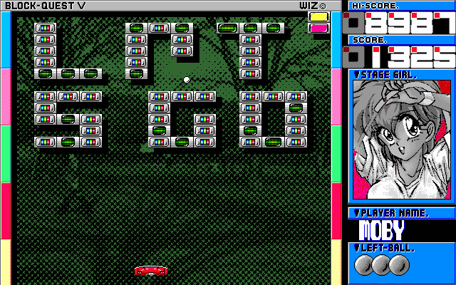 Screenshot of Block Quest V (PC-98, 1993) - MobyGames