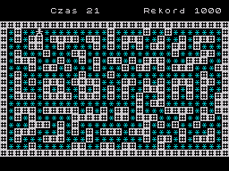 Screenshot of Labirynt (ZX Spectrum, 1988) - MobyGames