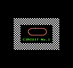 Screenshot of F1 Race (NES, 1984) - MobyGames