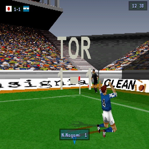 Screenshot of Kick Off World (PlayStation, 1998) - MobyGames