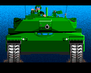 Screenshot of M1 Tank Platoon (Amiga, 1989) - MobyGames