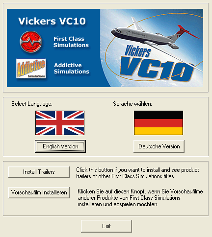 Screenshot of Vickers VC10 (Windows, 2004) - MobyGames