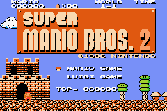 Super Mario Bros. 2 screenshots - MobyGames