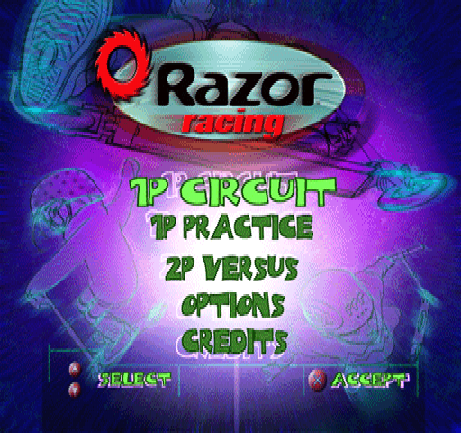 Screenshot of Razor Racing (PlayStation, 2001) - MobyGames
