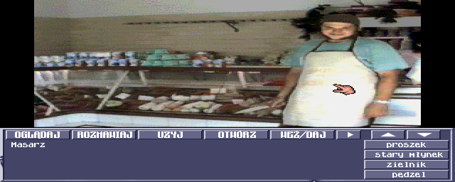 Screenshot of Alfabet Śmierci (Amiga, 1996) - MobyGames