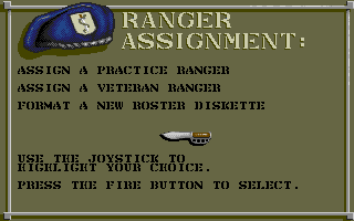 Screenshot of Airborne Ranger (Amiga, 1987) - MobyGames