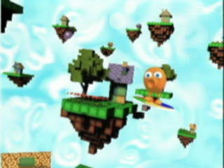 Screenshot of Q*bert (PlayStation, 1999) - MobyGames
