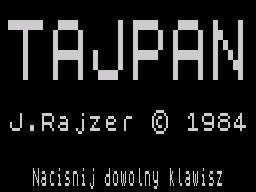 Tajpan (1984) - MobyGames