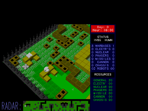 Screenshot of Nether Earth Remake (Windows, 2002) - MobyGames