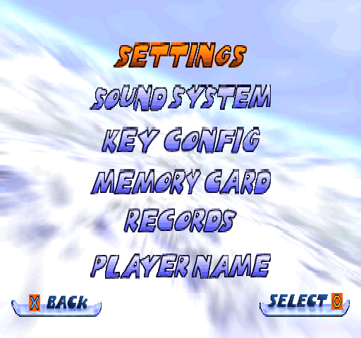 Screenshot of Snow Break (PlayStation, 1998) - MobyGames