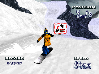 Screenshot of Snow Break (PlayStation, 1998) - MobyGames
