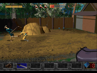 Screenshot of Time Commando (PlayStation, 1996) - MobyGames