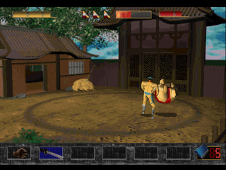 Screenshot of Time Commando (PlayStation, 1996) - MobyGames
