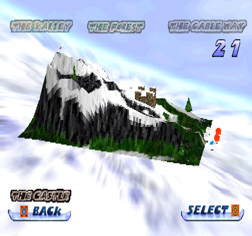 Screenshot of Snow Break (PlayStation, 1998) - MobyGames