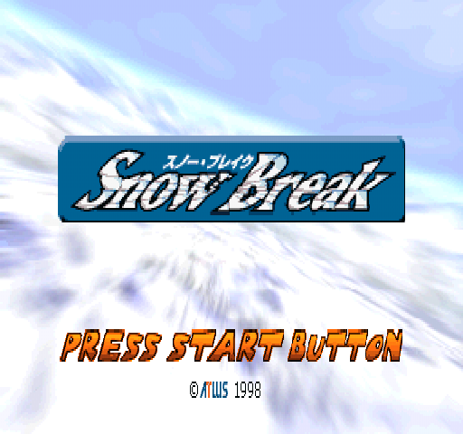 Screenshot of Snow Break (PlayStation, 1998) - MobyGames