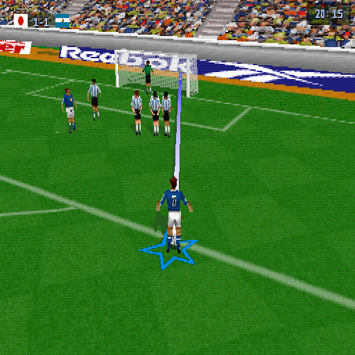 Screenshot of Kick Off World (PlayStation, 1998) - MobyGames