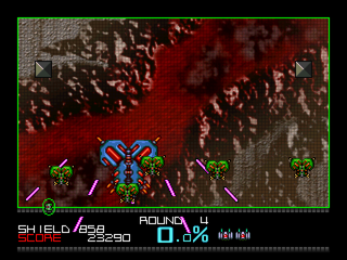 Screenshot of QIX Neo (PlayStation, 2001) - MobyGames