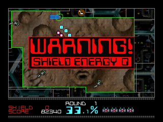 Screenshot of QIX Neo (PlayStation, 2001) - MobyGames