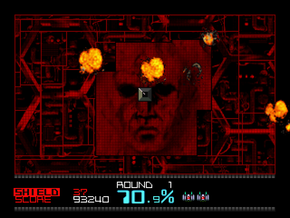 Screenshot of QIX Neo (PlayStation, 2001) - MobyGames