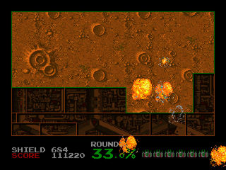 Screenshot of QIX Neo (PlayStation, 2001) - MobyGames