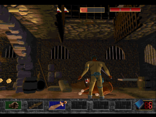 Screenshot of Time Commando (PlayStation, 1996) - MobyGames