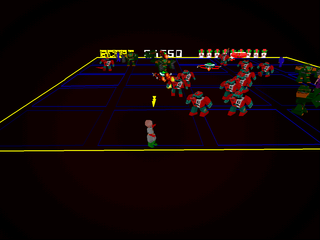 Screenshot of Robotron X (PlayStation, 1996) - MobyGames