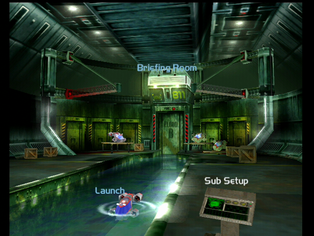 Screenshot of Deep Fighter (Dreamcast, 2000) - MobyGames