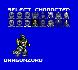 Screenshot of Mighty Morphin Power Rangers (Game Gear, 1994) - MobyGames