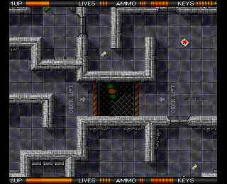 Screenshot of Alien Breed: Special Edition 92 (Amiga, 1992) - MobyGames