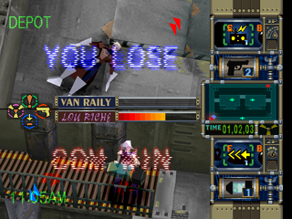 Screenshot of Trap Gunner (PlayStation, 1998) - MobyGames