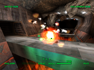 Screenshot of Forsaken (PlayStation, 1998) - MobyGames