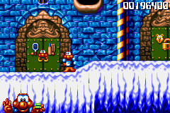 Screenshot of James Pond 2: Codename: RoboCod (Game Boy Advance, 1991 ...