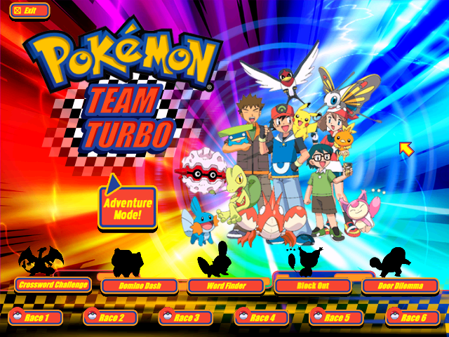 Screenshot of Pokémon: Team Turbo (Windows, 2005) - MobyGames