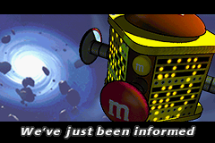 Screenshot of M&M's Break' Em (Game Boy Advance, 2007) - MobyGames