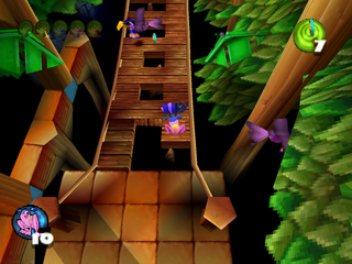 Screenshot of Frogger 2: Swampy's Revenge (PlayStation, 2000) - MobyGames