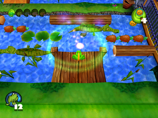 Screenshot of Frogger 2: Swampy's Revenge (PlayStation, 2000) - MobyGames