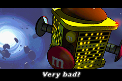 Screenshot of M&M's Break' Em (Game Boy Advance, 2007) - MobyGames