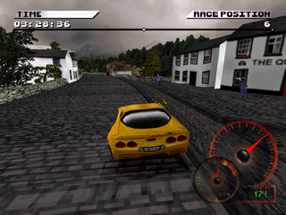 Screenshot of Test Drive 4 (PlayStation, 1997) - MobyGames