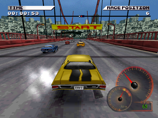 Screenshot of Test Drive 4 (PlayStation, 1997) - MobyGames