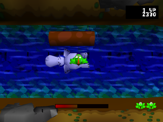 Screenshot of Frogger (PlayStation, 1997) - MobyGames