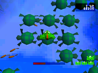 Screenshot of Frogger (PlayStation, 1997) - MobyGames