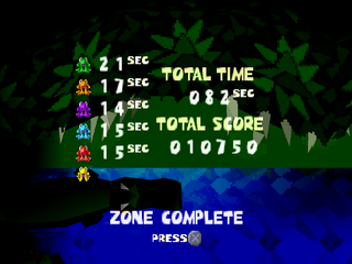 Screenshot of Frogger (PlayStation, 1997) - MobyGames