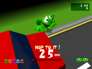 Screenshot of Frogger (PlayStation, 1997) - MobyGames
