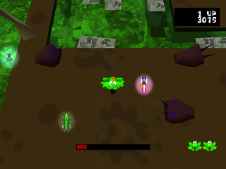 Screenshot of Frogger (PlayStation, 1997) - MobyGames