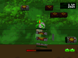 Screenshot of Frogger (PlayStation, 1997) - MobyGames
