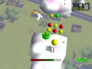 Screenshot of Frogger (PlayStation, 1997) - MobyGames