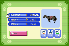 Screenshot of Let's Ride!: Dreamer (Game Boy Advance, 2005) - MobyGames