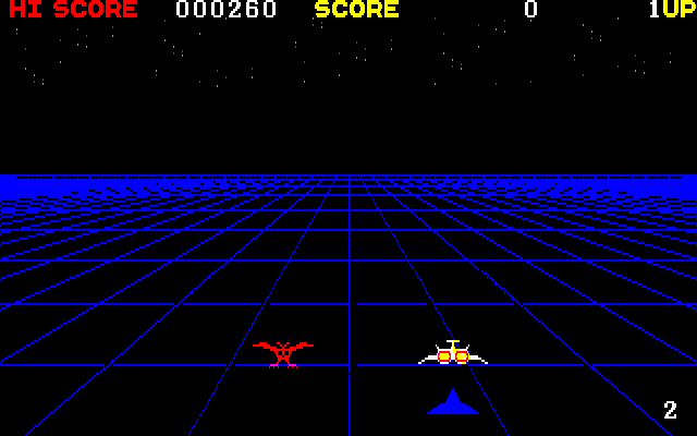 Screenshot of Zoom in Space (PC-88, 1983) - MobyGames